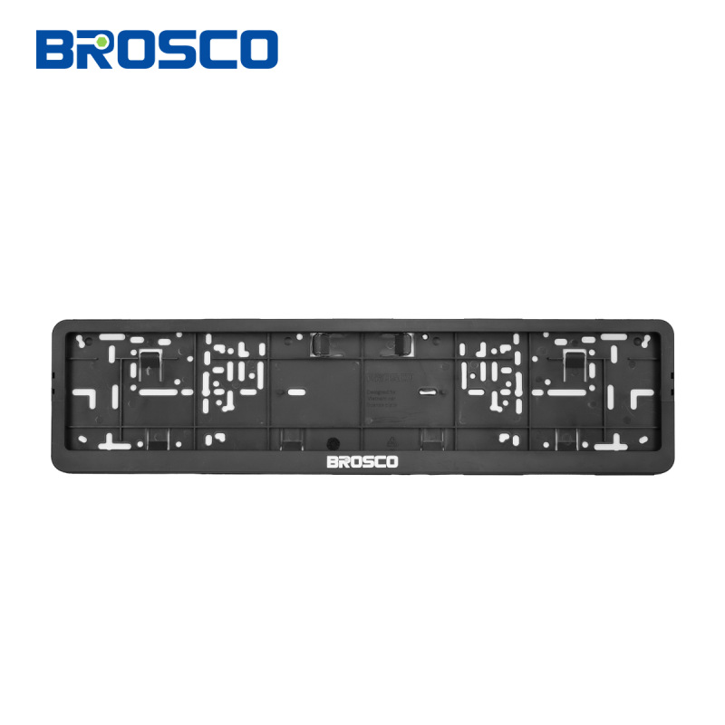 Bộ khung bảo vệ biển số ô tô loại dài bằng nhựa PP Plastic Brosco ...