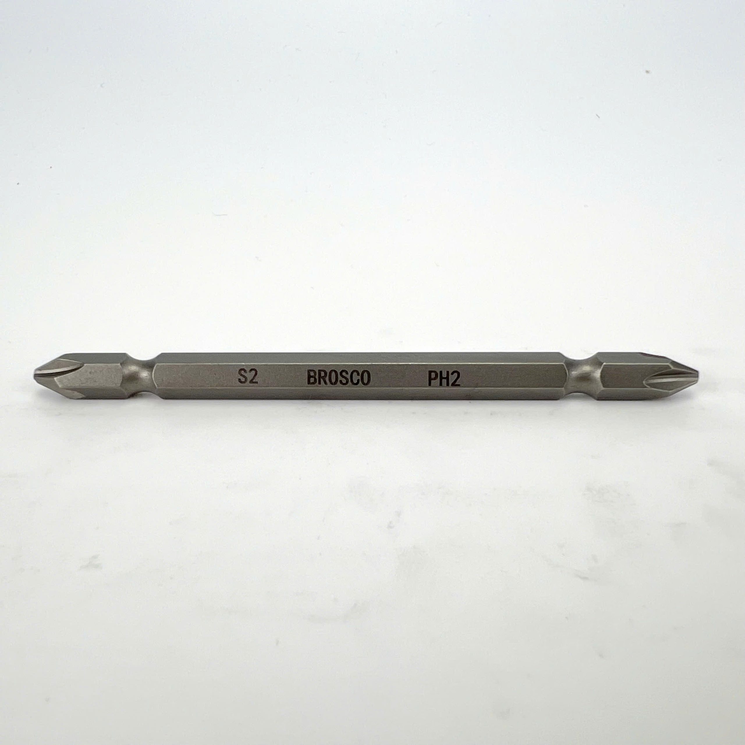 Mũi vít ba ke 2 đầu (6.35mm) bằng thép S2 PH2PH2 x 100mm Brosco ...