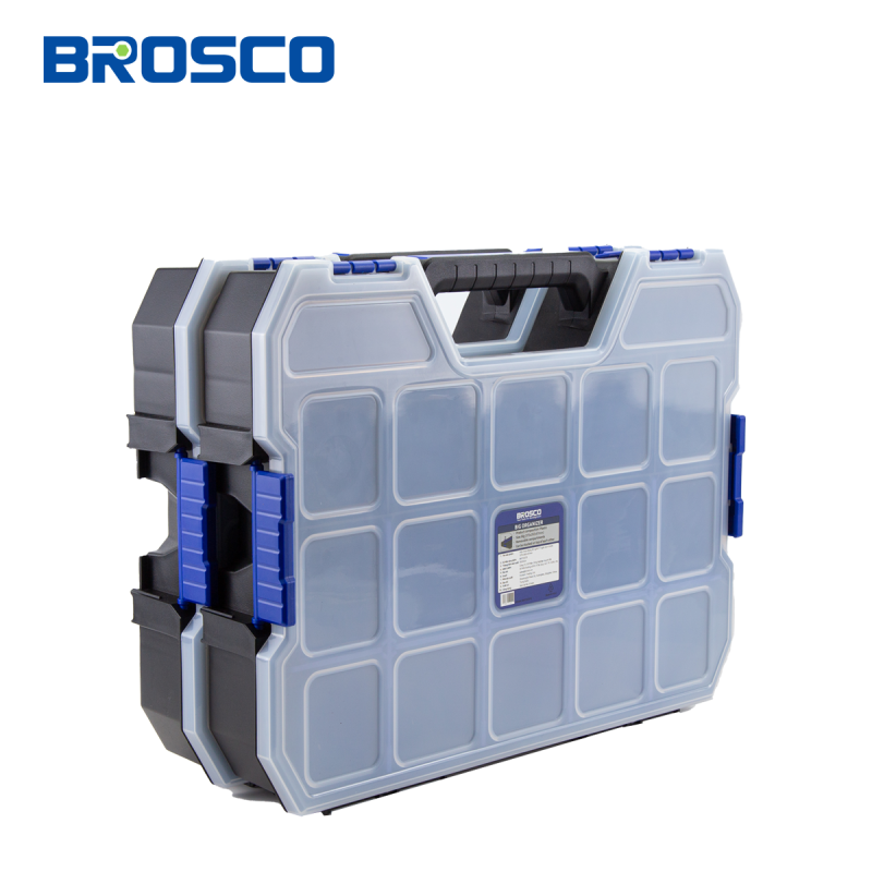 Hộp nhựa đựng đồ nghề 17 ngăn kích thước 37.5x29x6.7 cm BROSCO ...